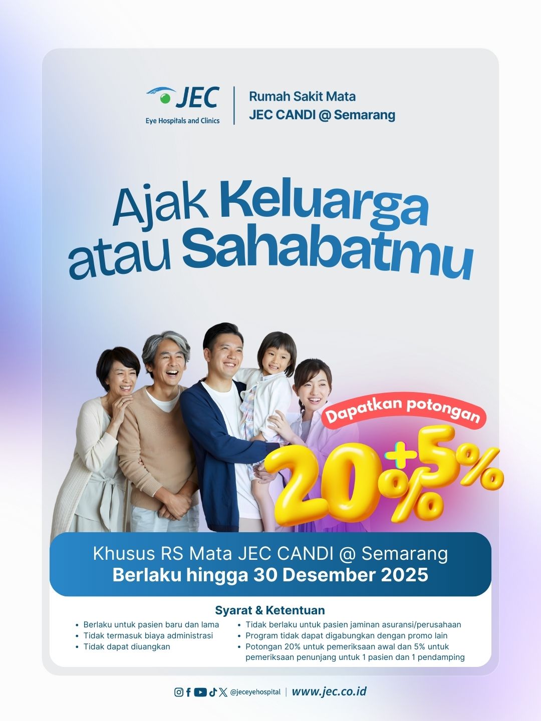 JEC Eye Hospitals & Clinics Best Eye Hospital in Indonesia LASIK Cataract Dry Eye Relex SMILE ...